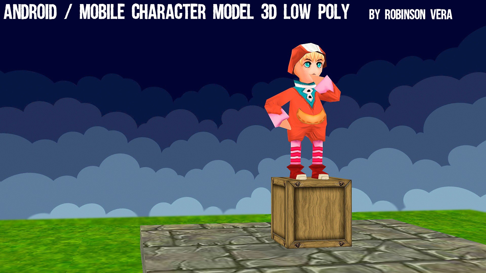 Character mobile games 3D - TurboSquid 1519845
