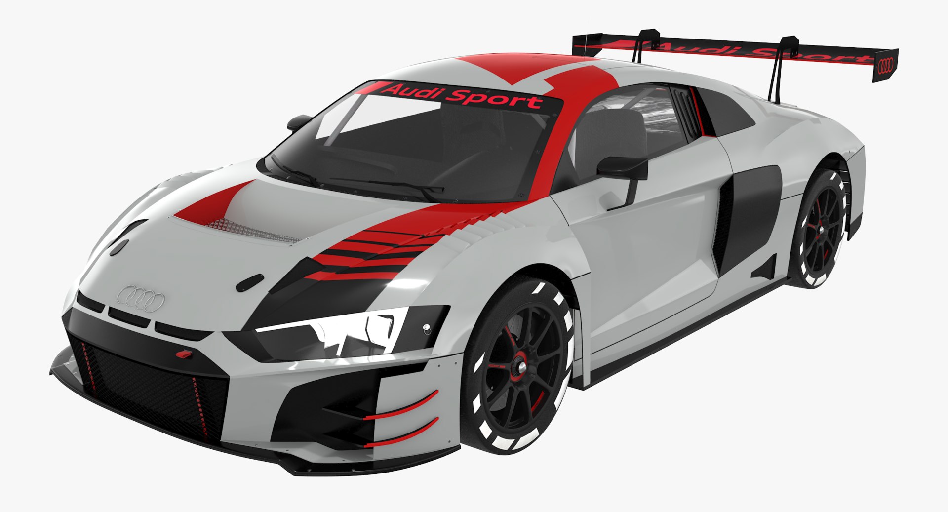 Audi r8 lms gt3 3D model - TurboSquid 1520134