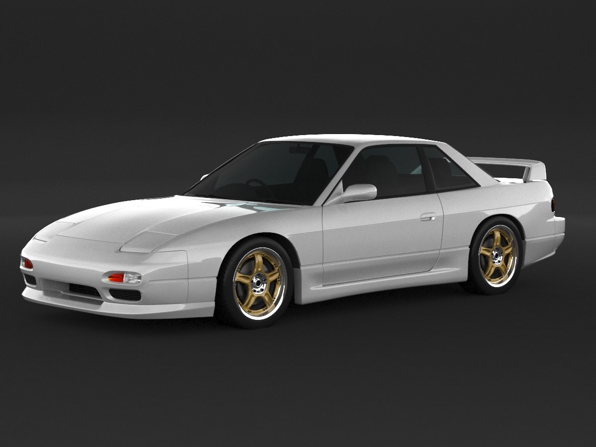 Nissan silvia s13 3D model - TurboSquid 1520199