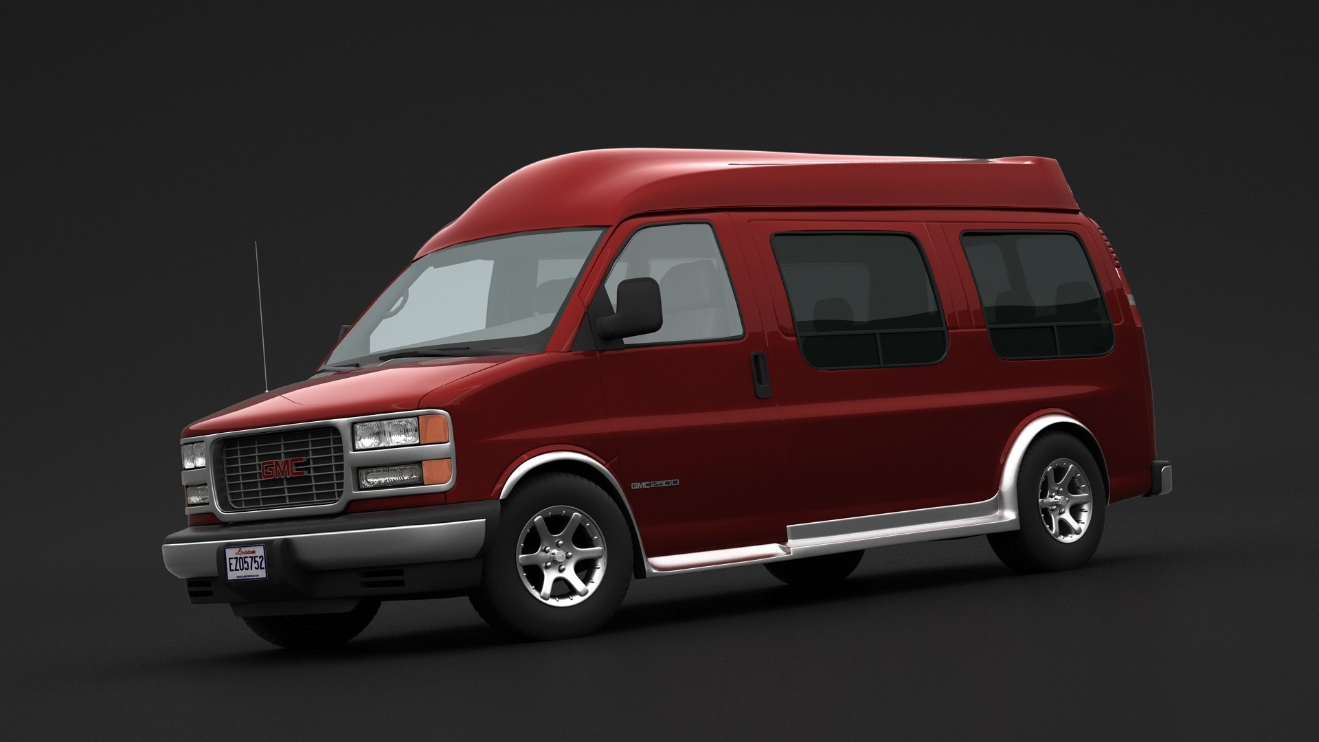 3D gmc savana van - TurboSquid 1520214