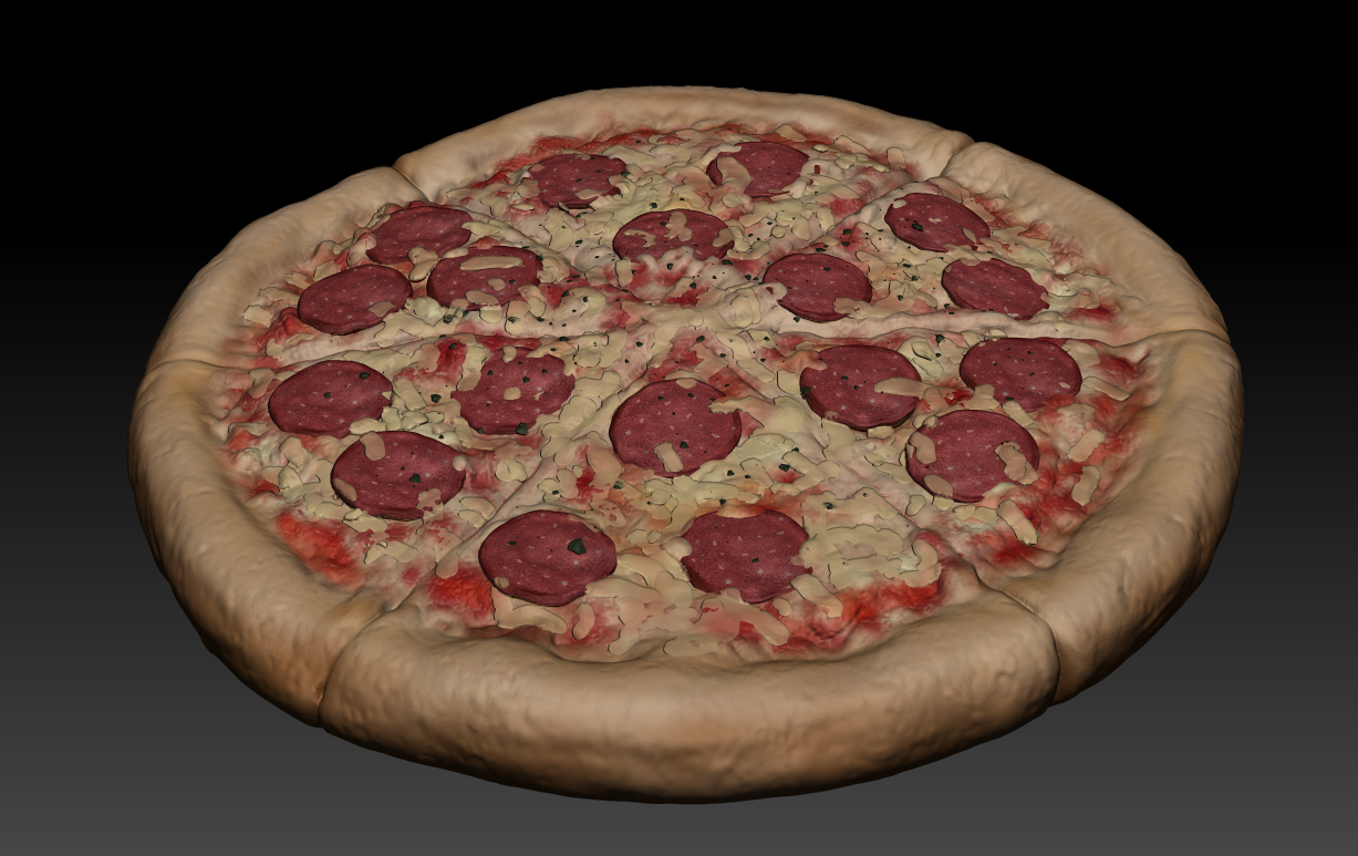 Pizza 3D model - TurboSquid 1520299