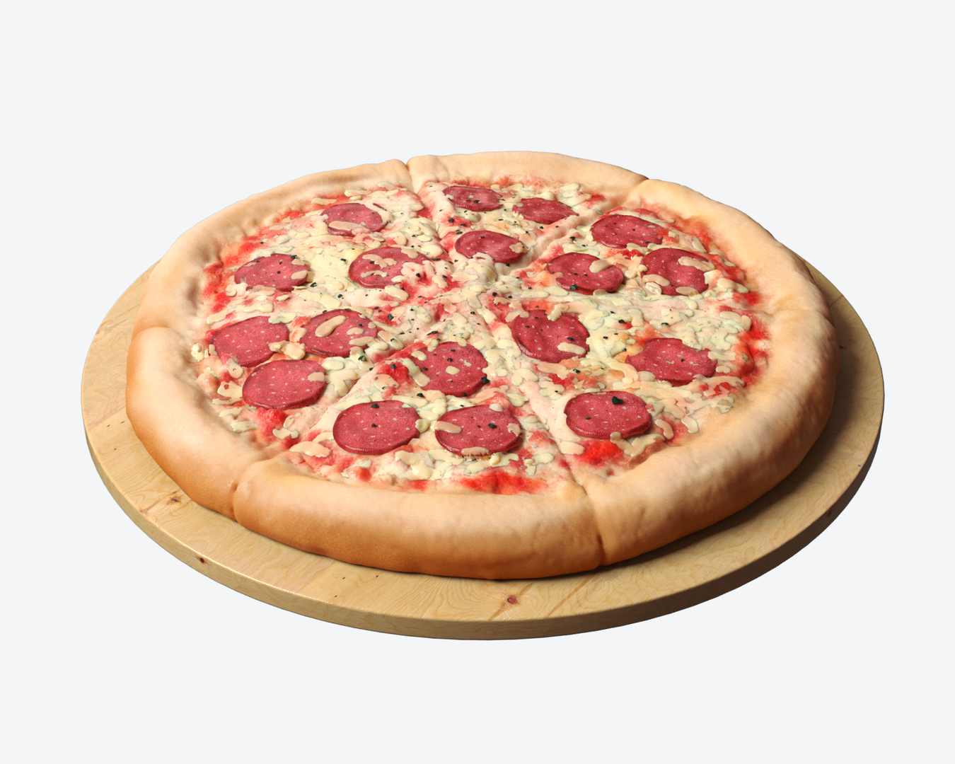 Pizza 3D model - TurboSquid 1520299