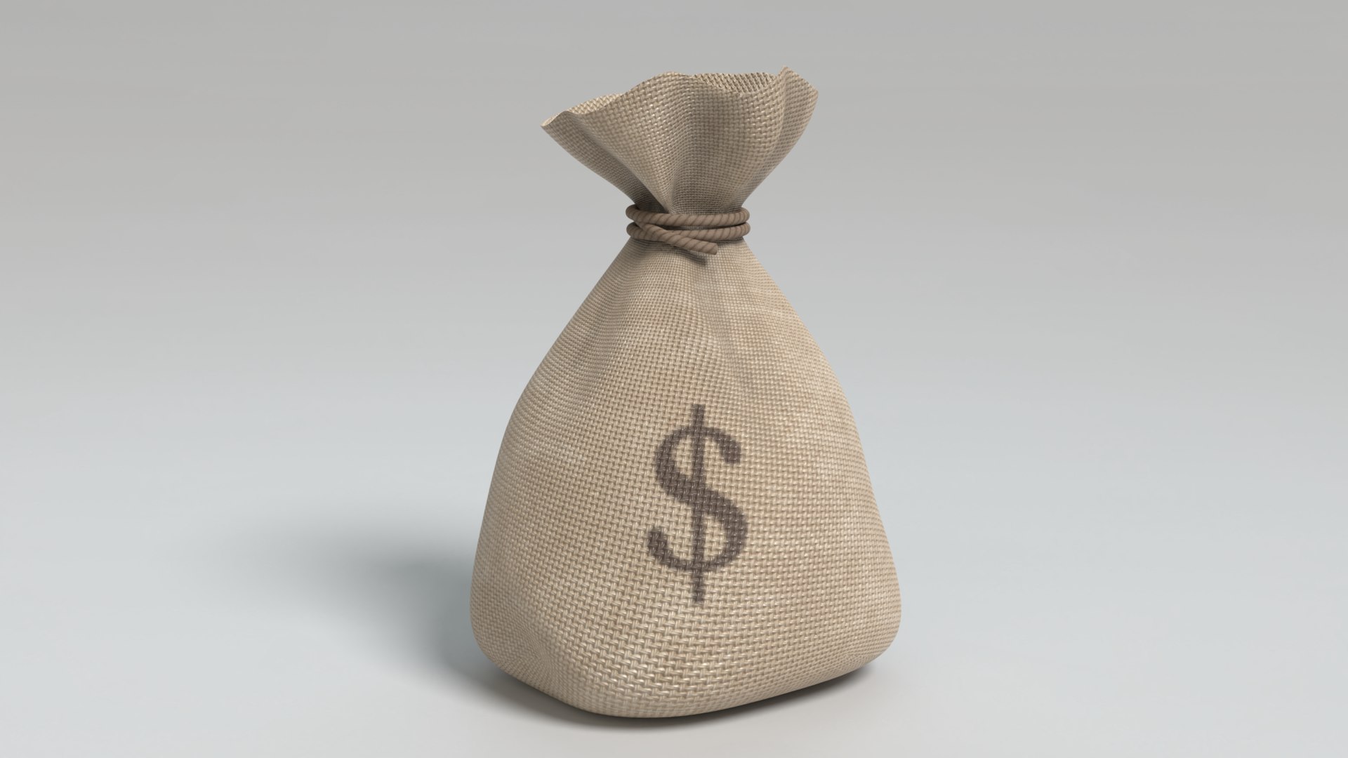Money bag 3D model - TurboSquid 1520294