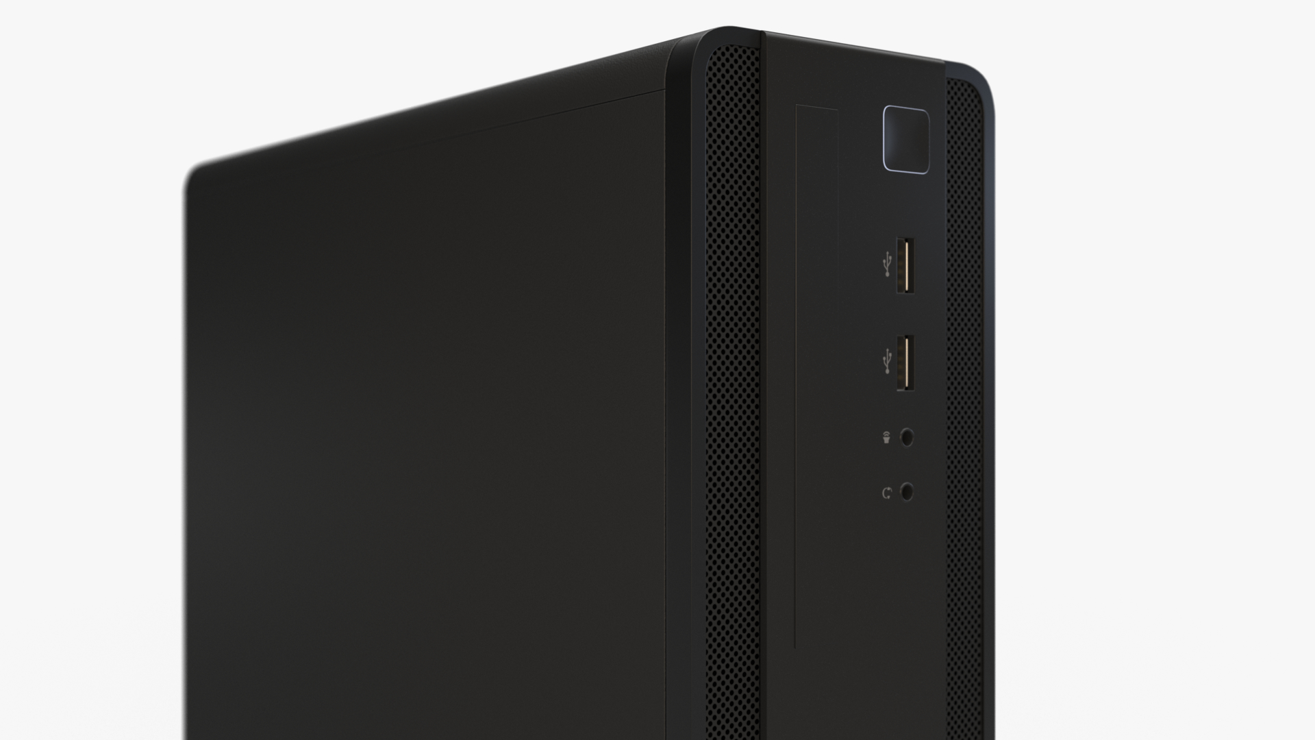 3D generic slim desktop pc model - TurboSquid 1520360