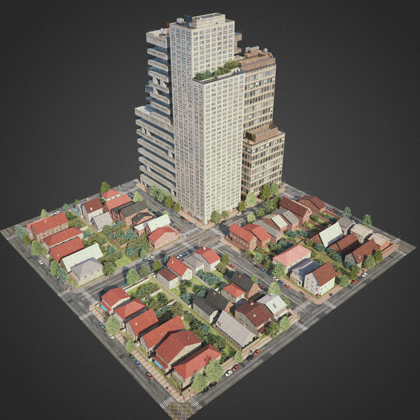 Free Low Poly 3D City Models | TurboSquid