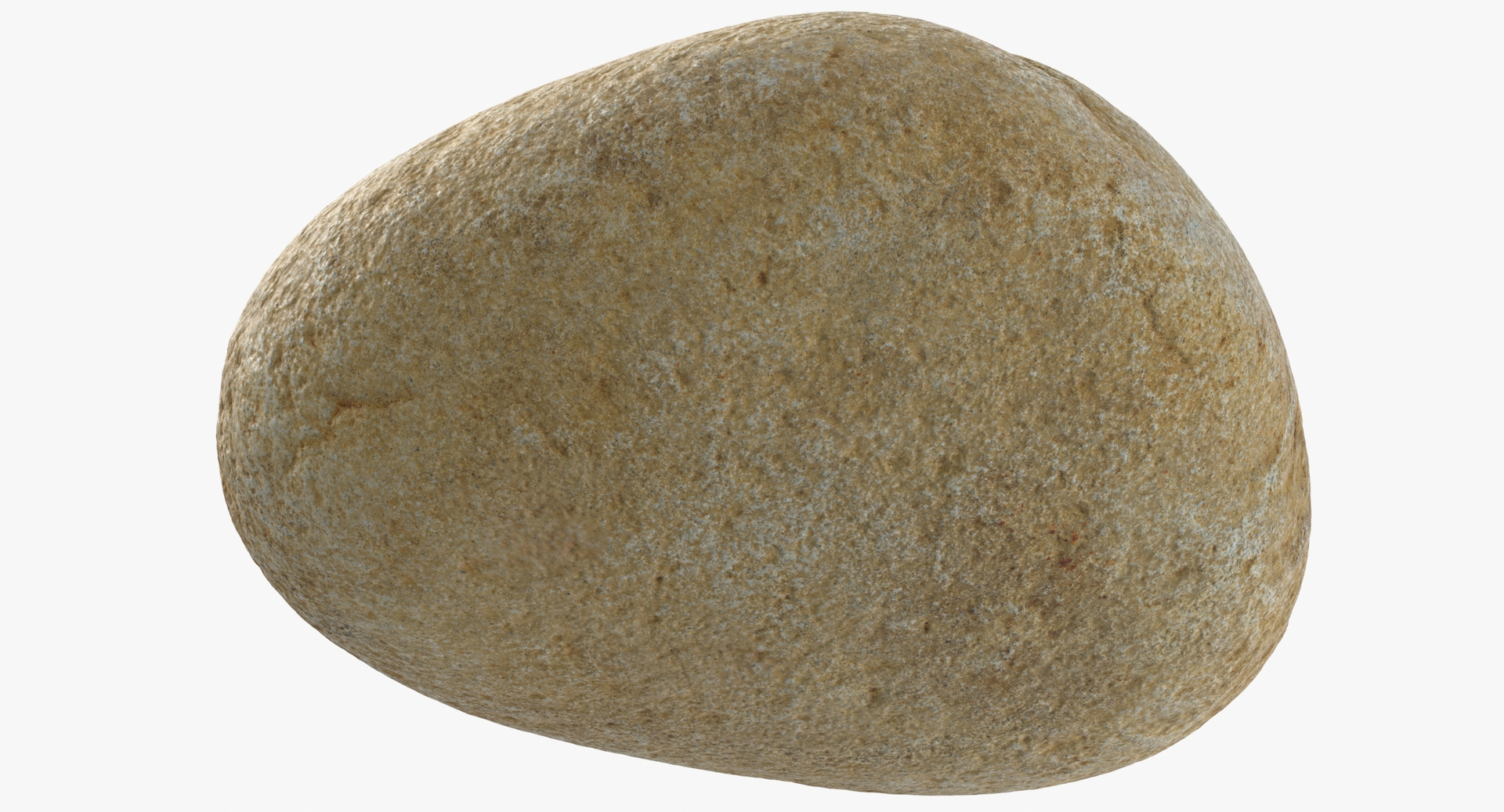 2 smooth river rocks model - TurboSquid 1520483