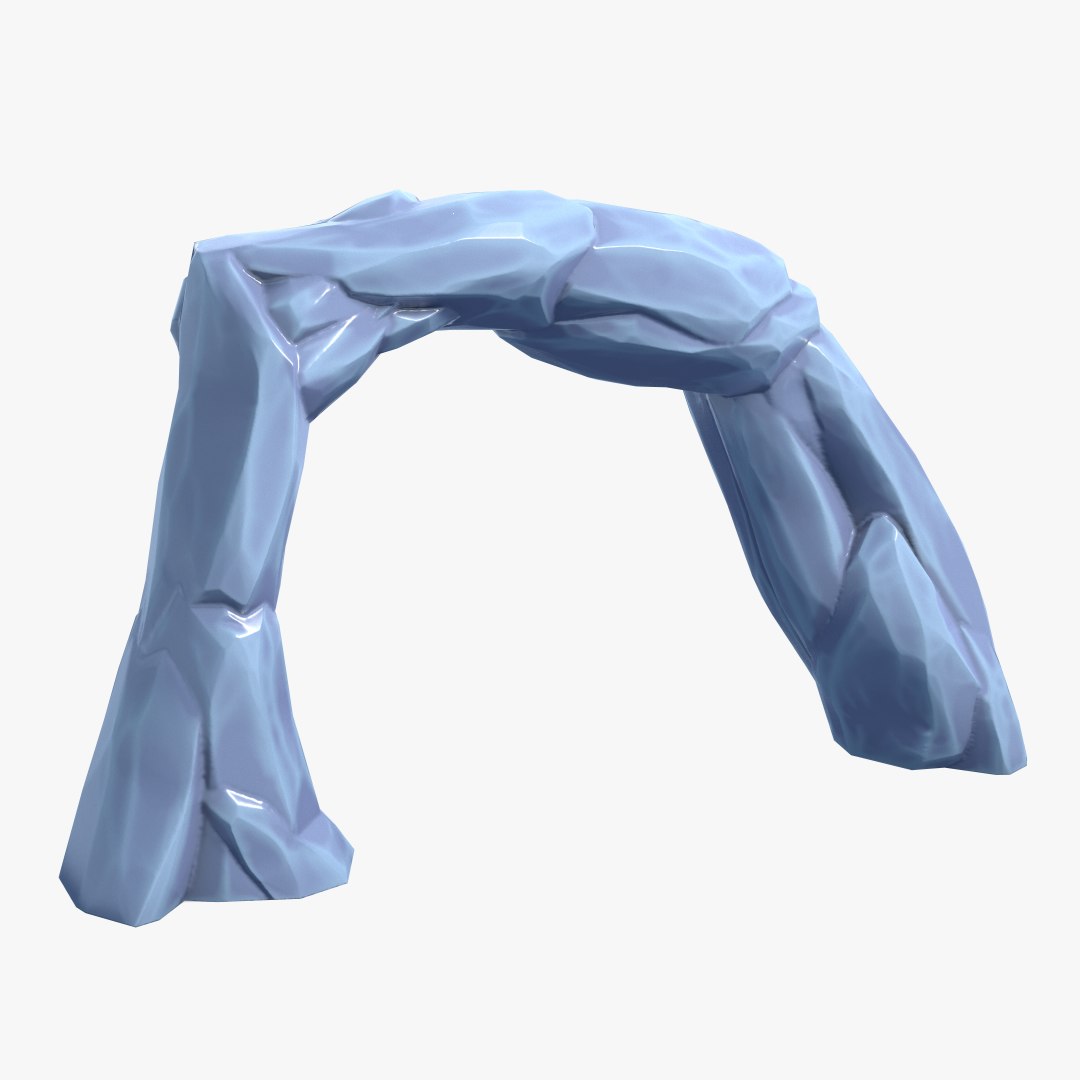 Stylized ice formations 3D model - TurboSquid 1520847