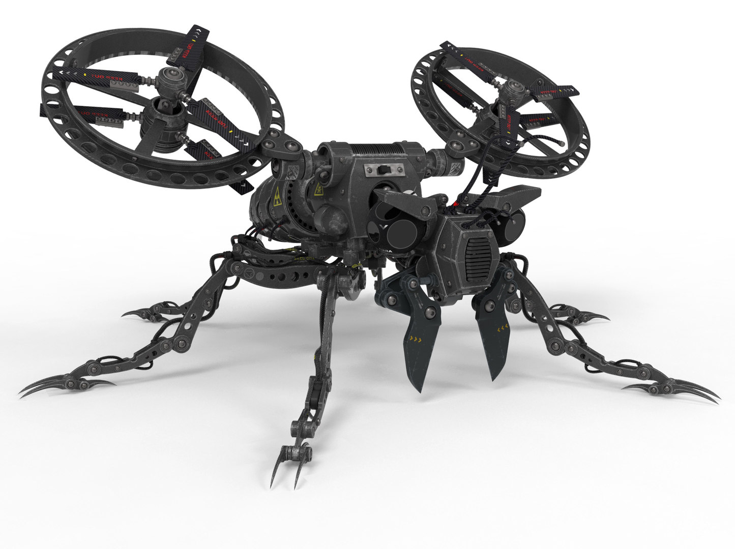 3D robot wasp bot - TurboSquid 1520577