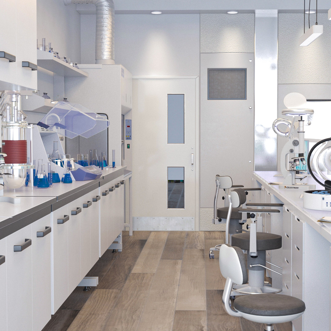 3D model scientific laboratory 2 - TurboSquid 1520637