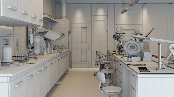 3D model scientific laboratory 2 - TurboSquid 1520637