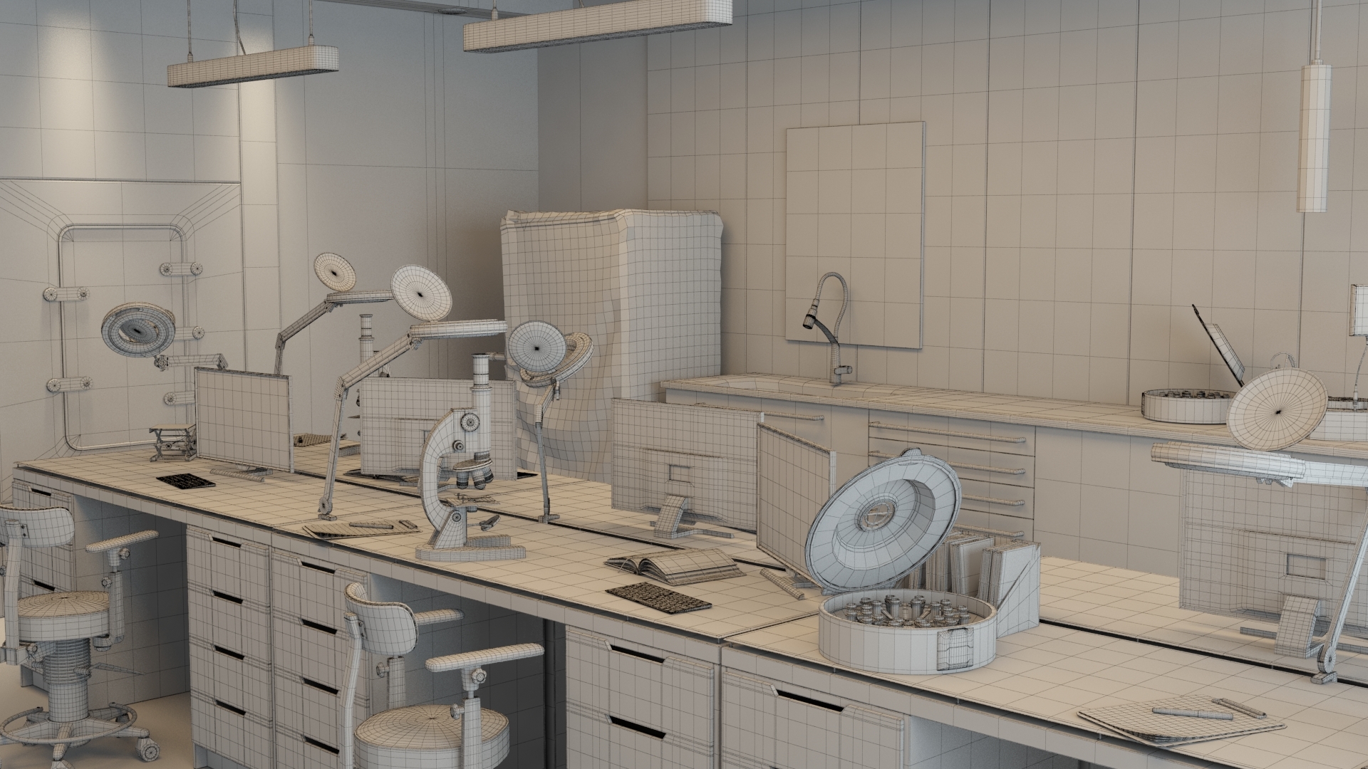 3D model scientific laboratory 2 - TurboSquid 1520637