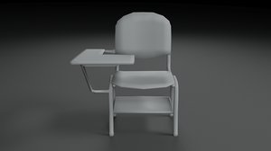 School Chair 3D Models for Download | TurboSquid