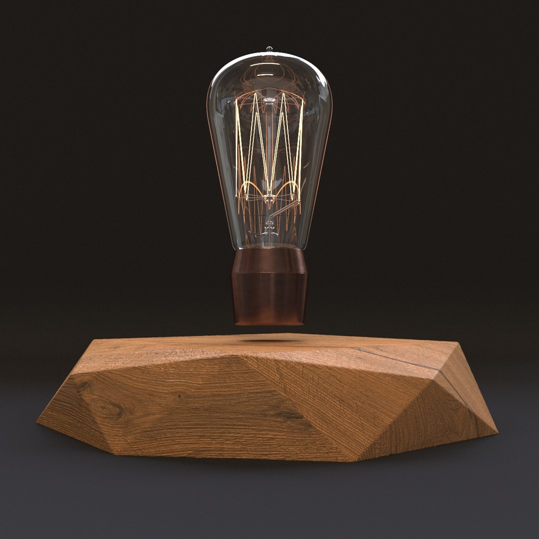 Small levitating lamp 3D model - TurboSquid 1520659