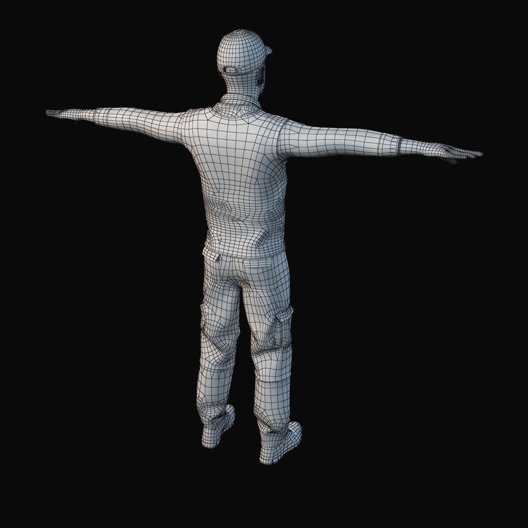 Warehouse workman 3D - TurboSquid 1520669