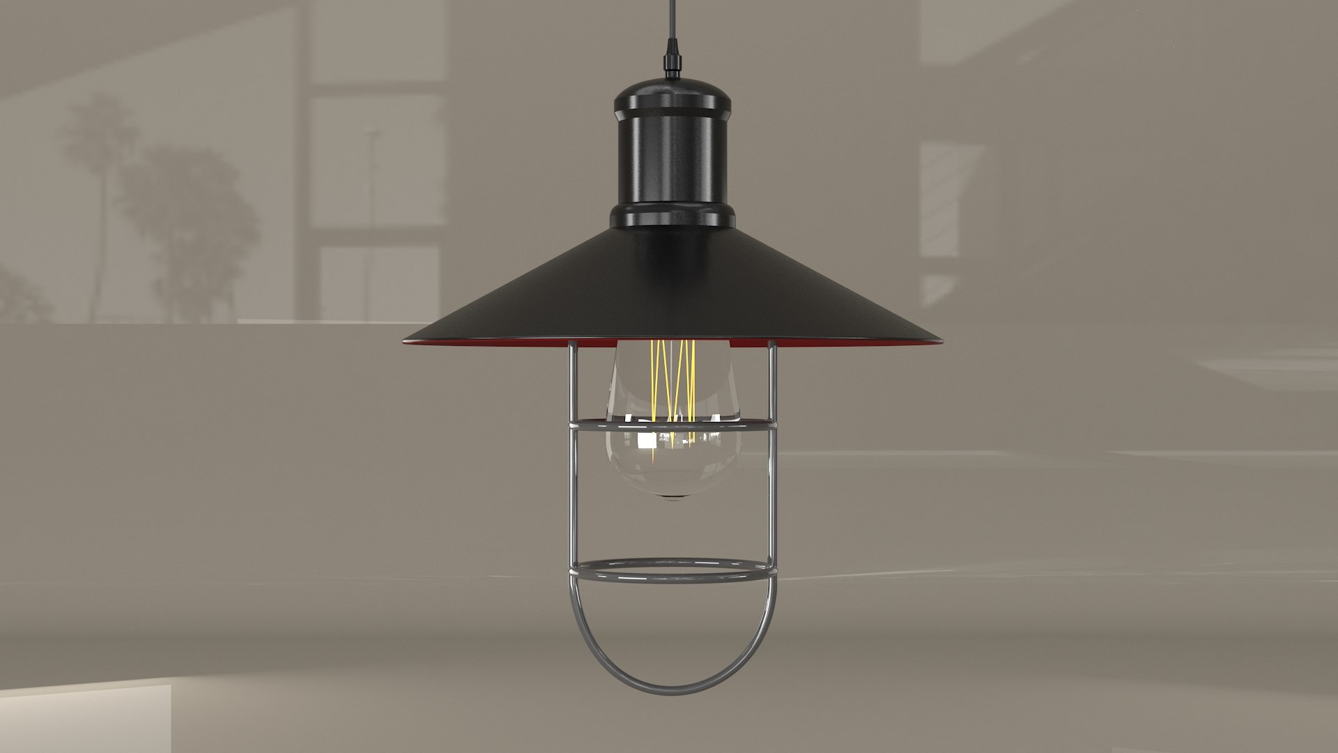 Hanging light 1 3D model - TurboSquid 1520712
