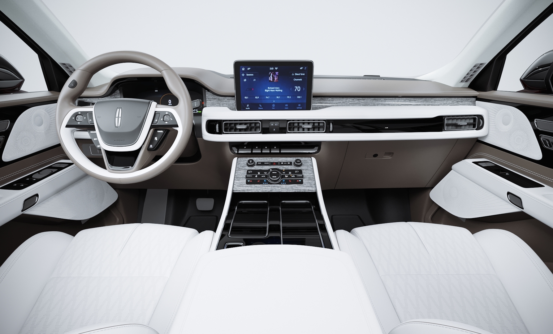 3D 2020 aviator interior car model - TurboSquid 1514856