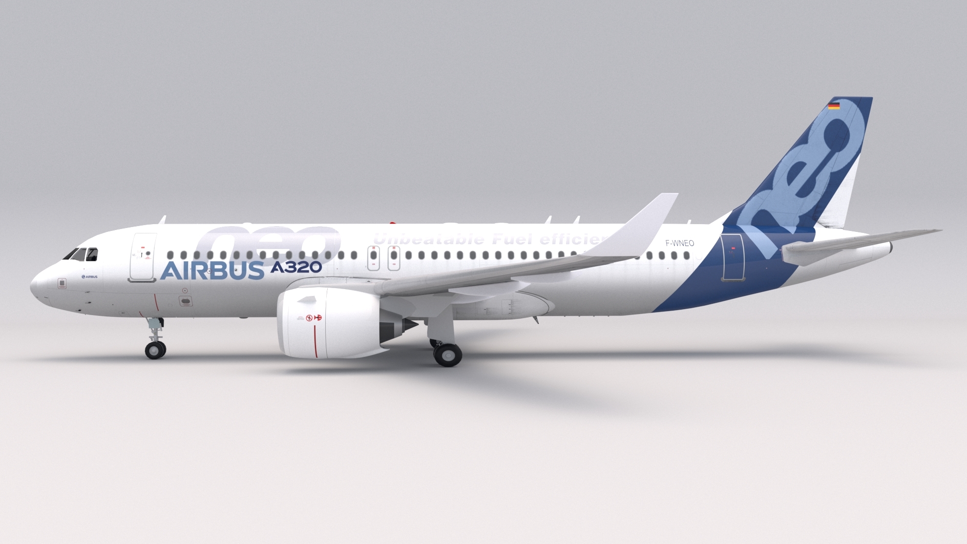 3D airbus a320neo model - TurboSquid 1520703