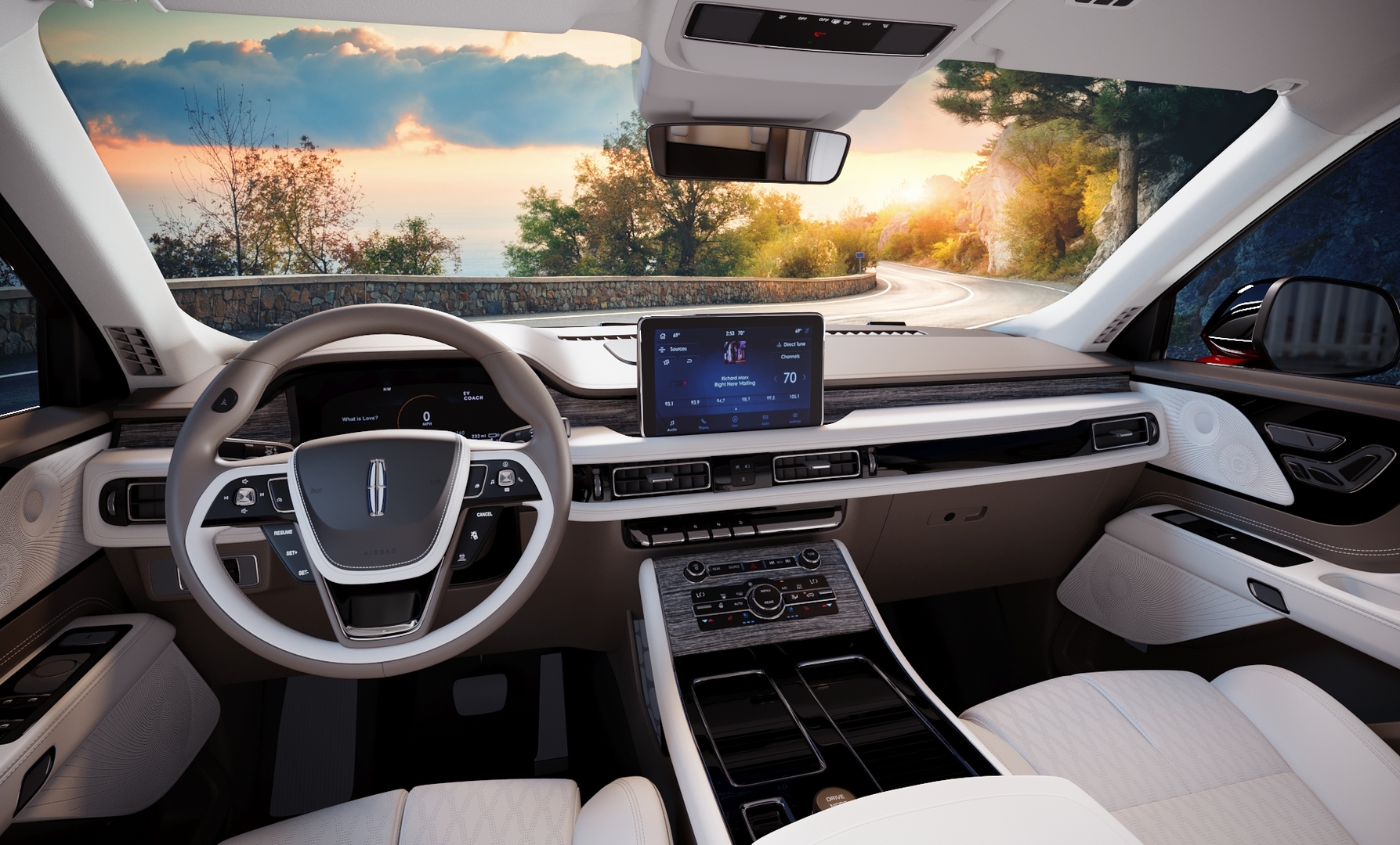 3D 2020 aviator interior car model - TurboSquid 1514856