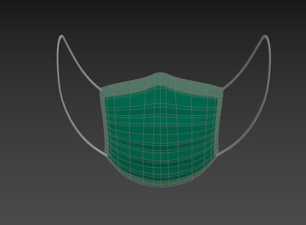 Face mask model - TurboSquid 1520881