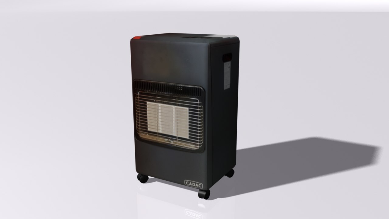 3D model gas heater - TurboSquid 1520960