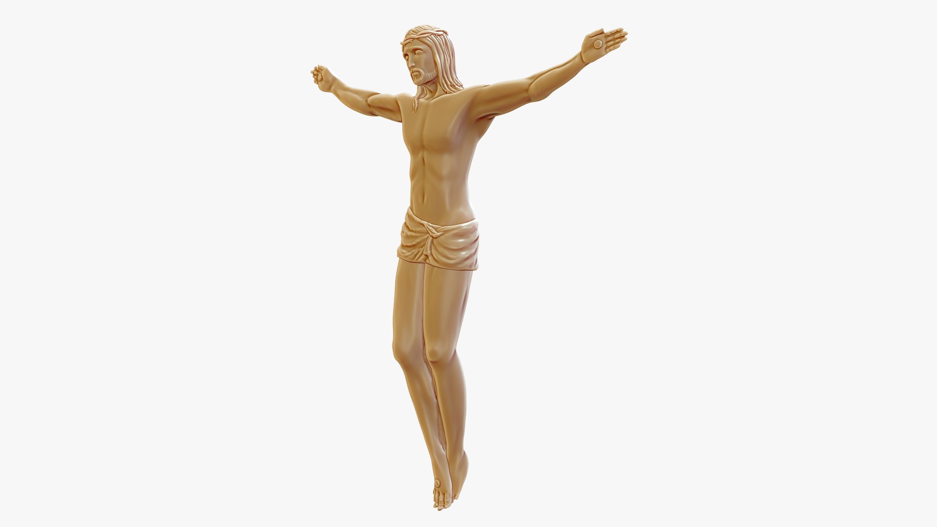 3d obj christ figurine print