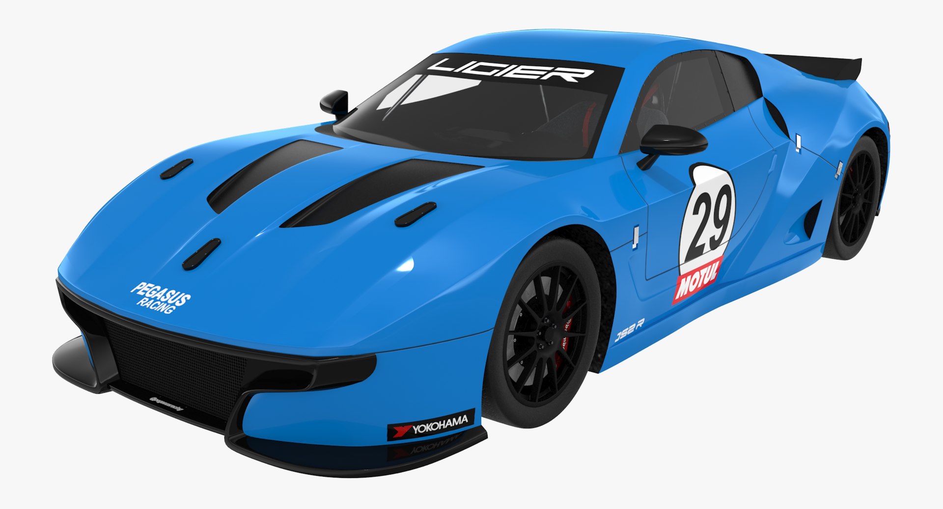 Ligier js2 r pegasus 3D model - TurboSquid 1521257