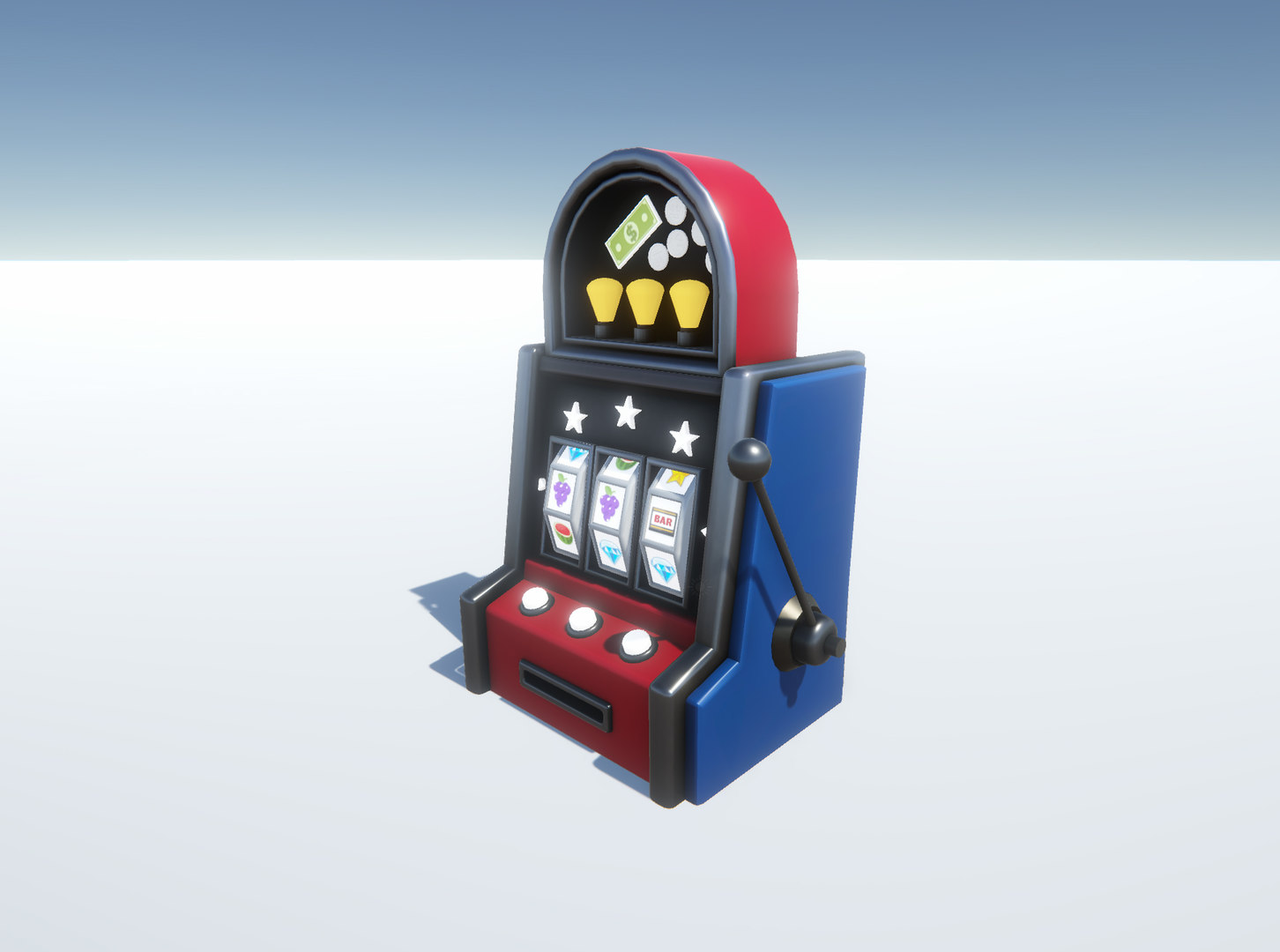 Slot machine 3D model - TurboSquid 1520983