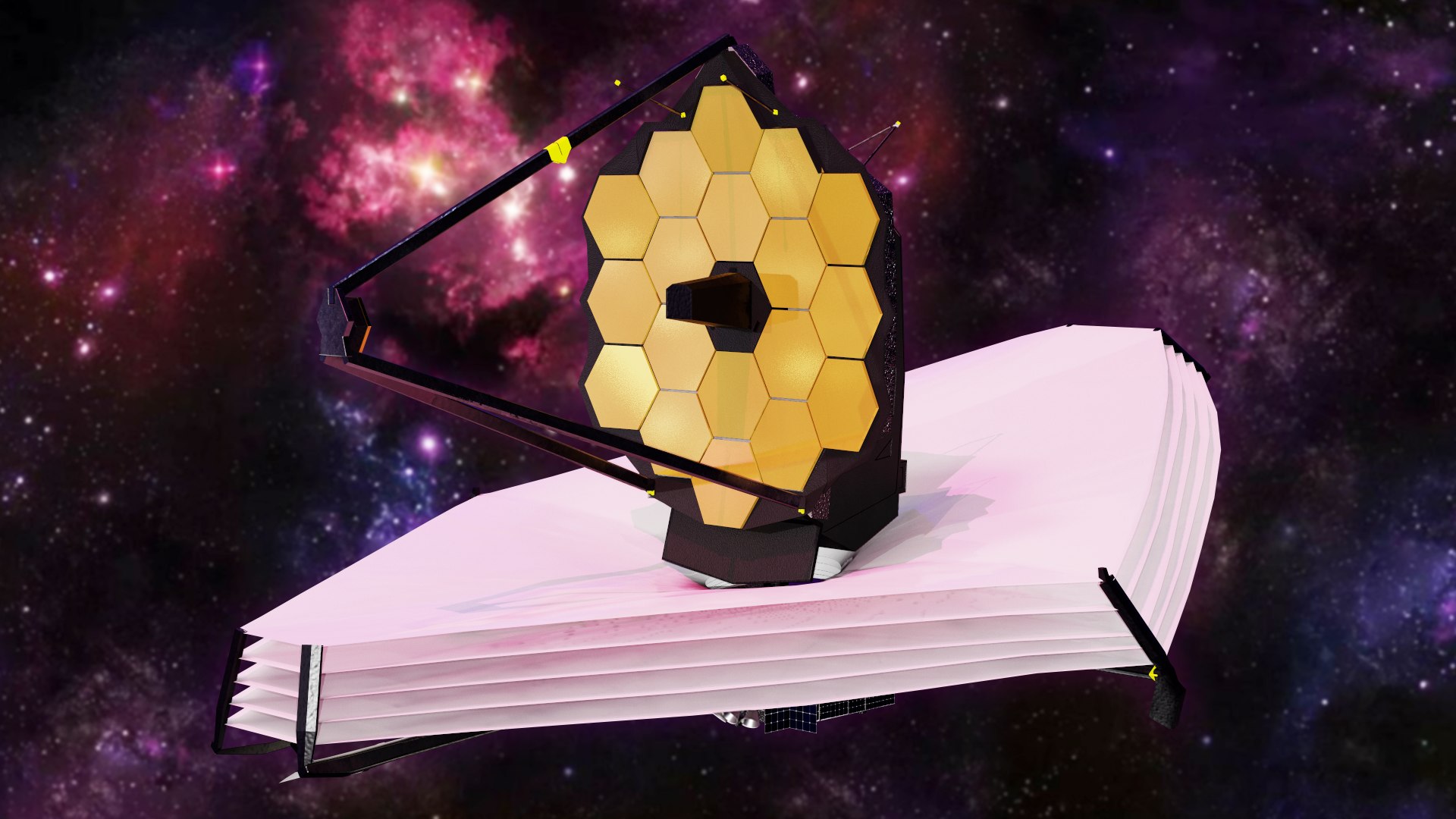 James webb space telescope 3D model - TurboSquid 1521026
