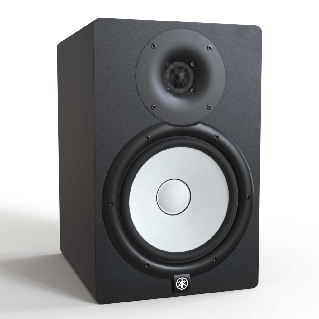 3D model yamaha hs8 studio monitor - TurboSquid 1521011