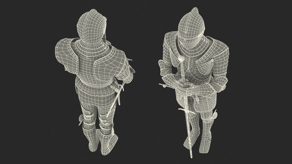 Medieval knight plate armor 3D model - TurboSquid 1521097