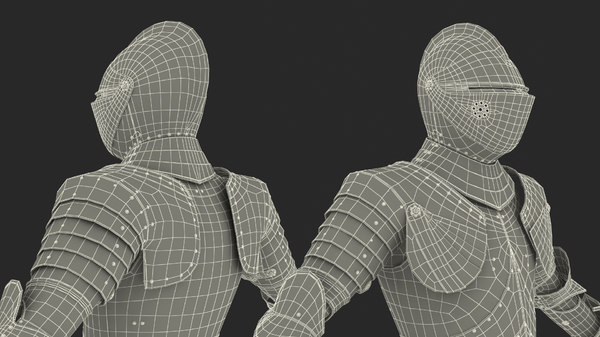 Medieval knight plate armor 3D model - TurboSquid 1521107