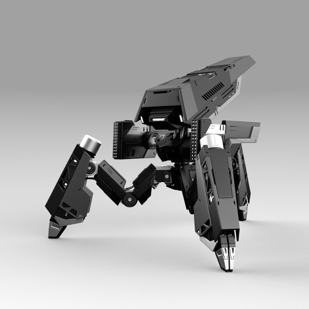 Robot tribot 102f 3D - TurboSquid 1521016