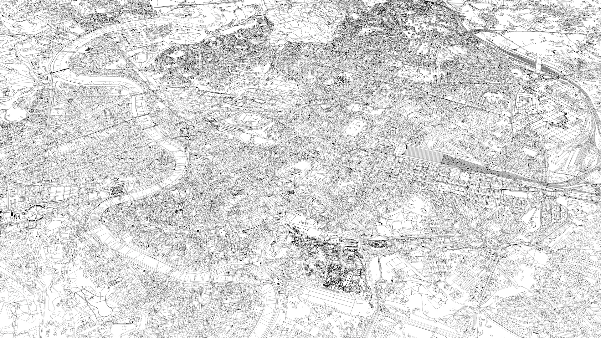 3D city rome model - TurboSquid 1521014