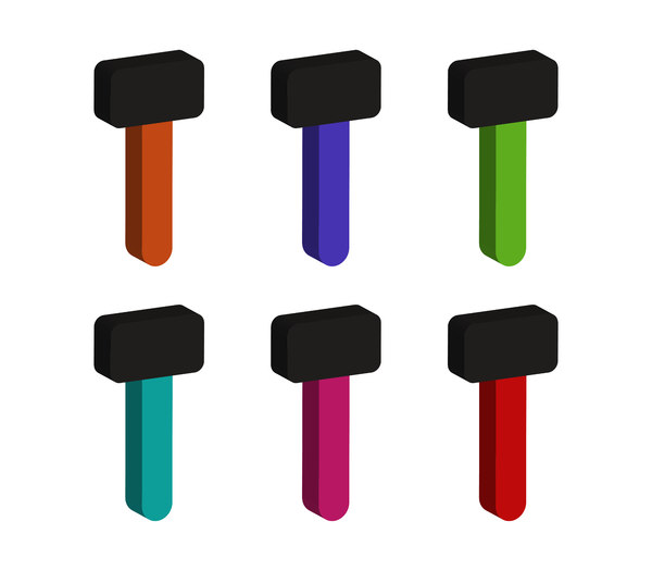 Shapes Encapsulated Postscript hammer isometric vector