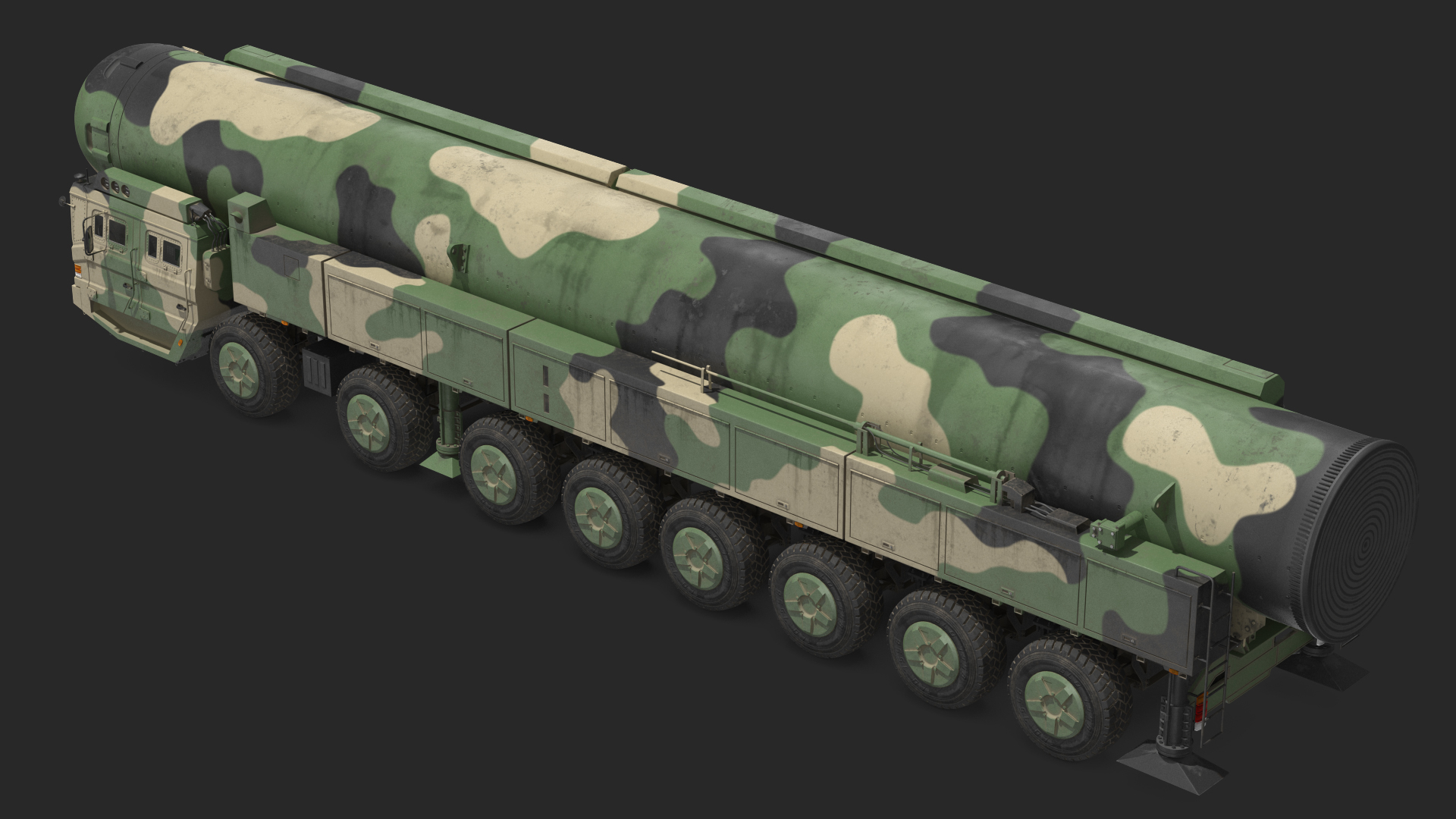 Icbm launch vehicle generic 3D model - TurboSquid 1521093