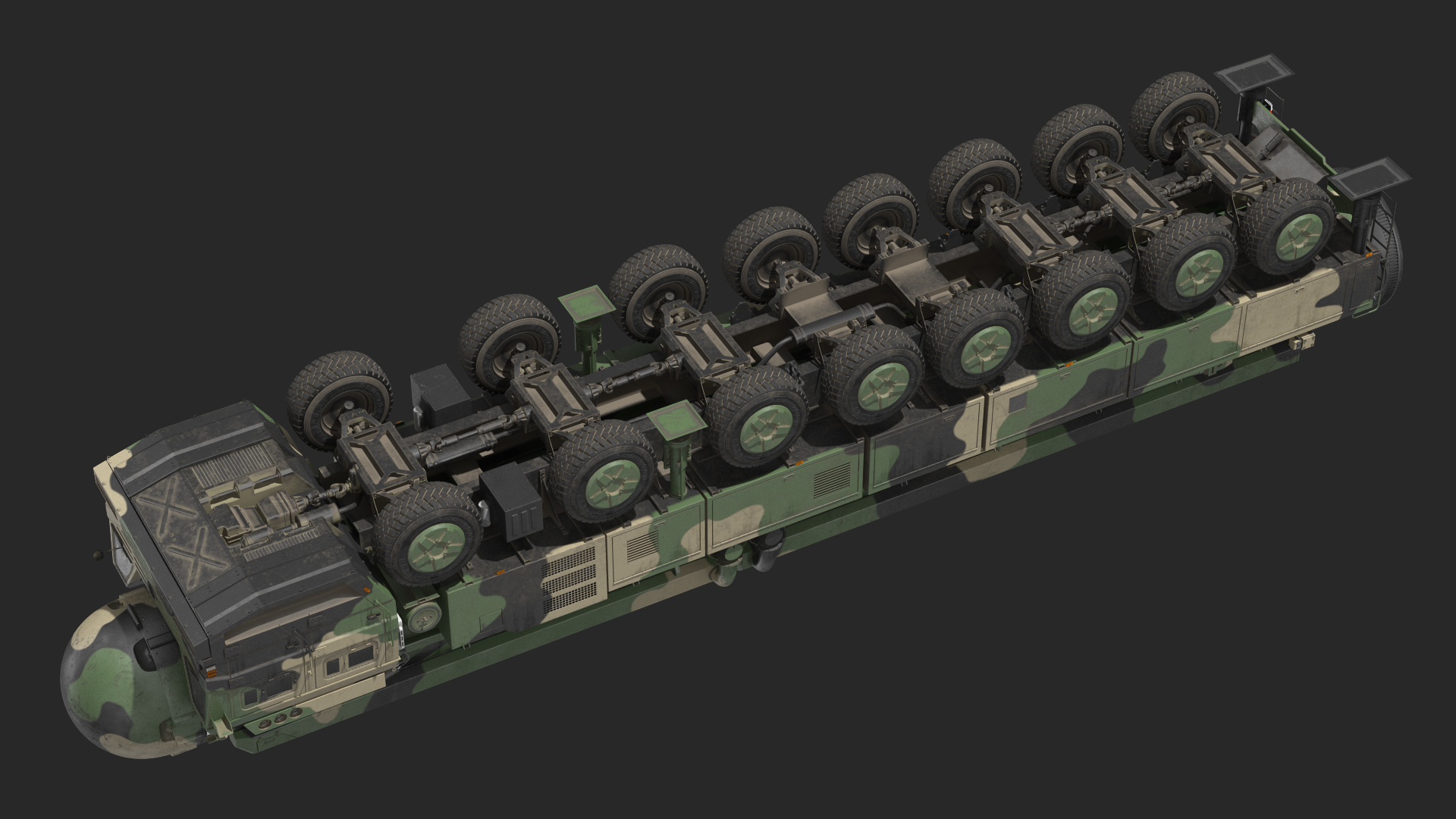Icbm launch vehicle generic 3D model - TurboSquid 1521093