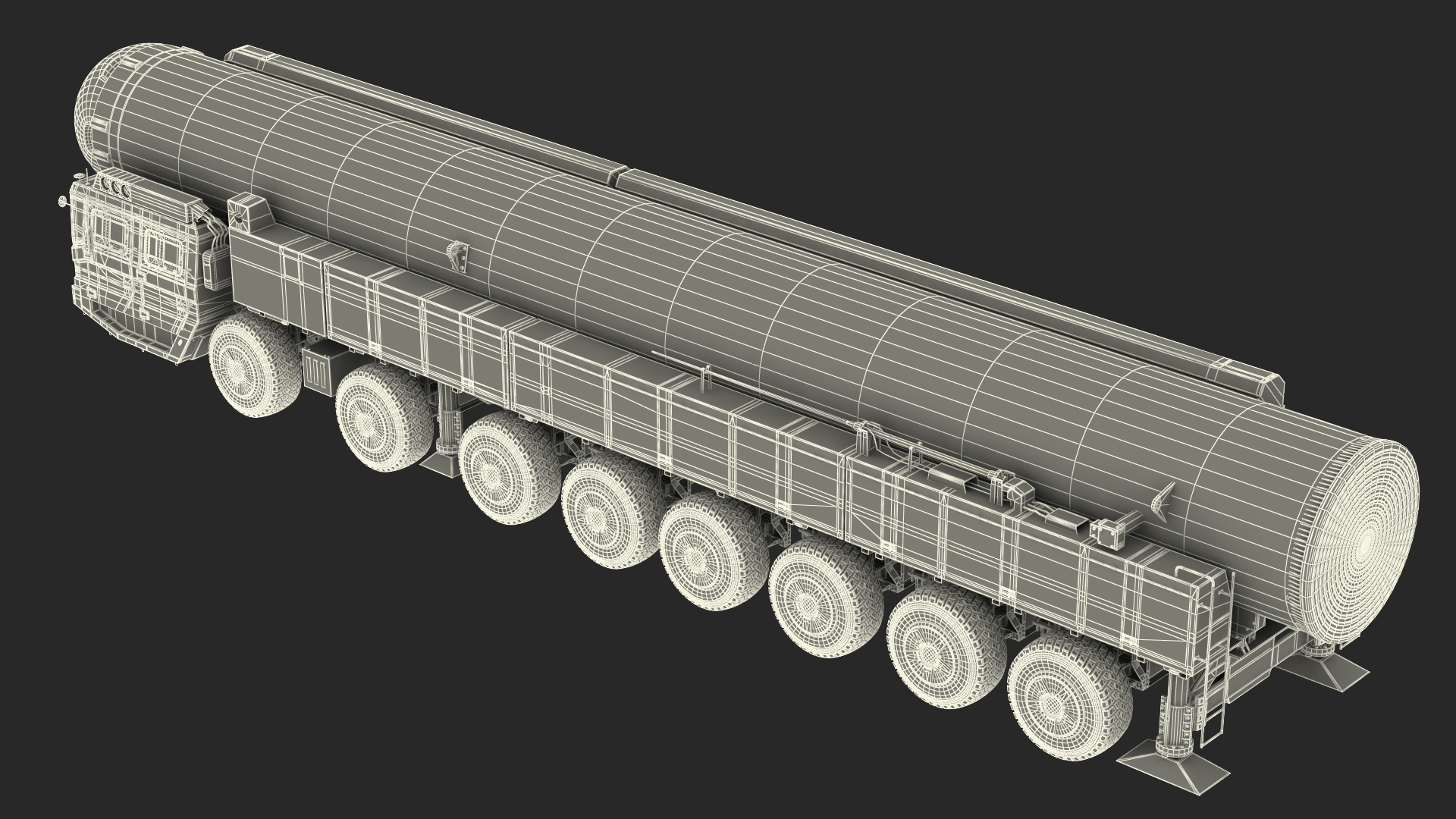 Icbm launch vehicle generic 3D model - TurboSquid 1521093