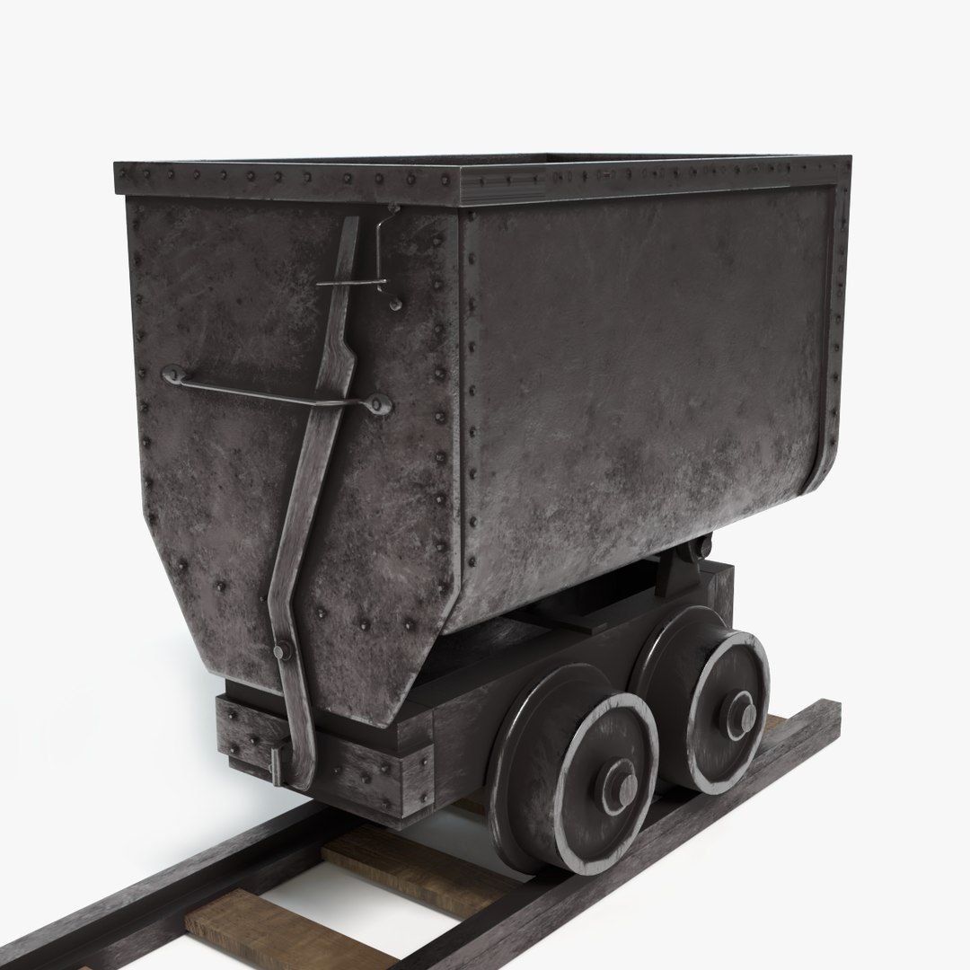 Mining cart 3D model - TurboSquid 1518213