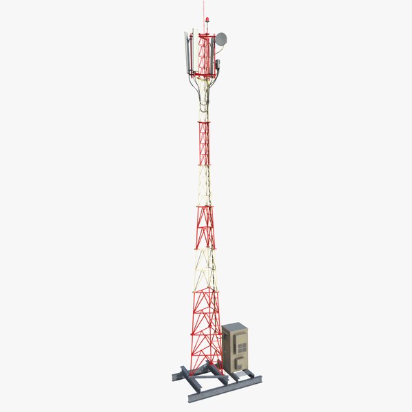 Cell Phone Tower 3D Models for Download | TurboSquid