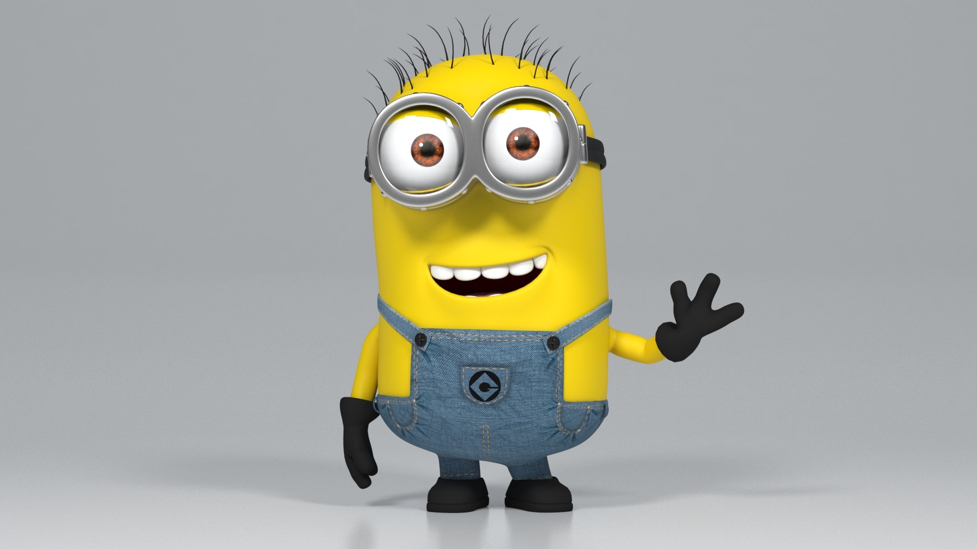 3D minion rigged model - TurboSquid 1521135