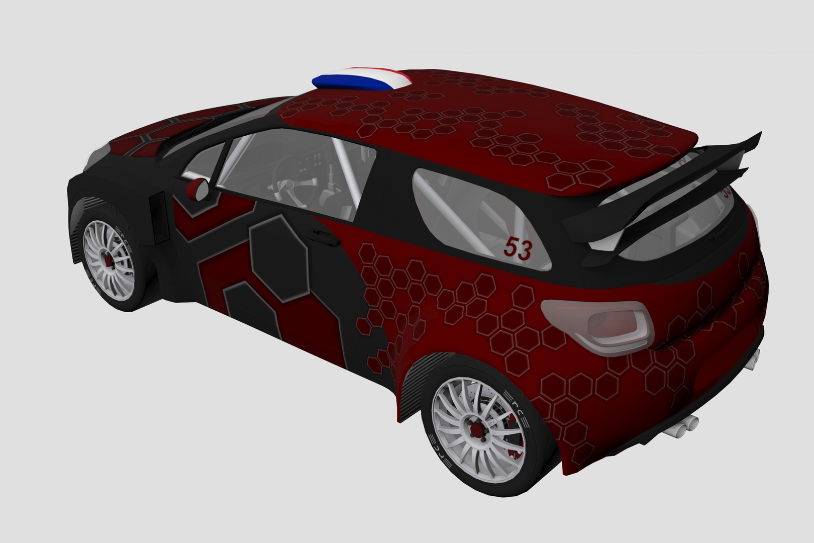 modelo 3d coche de rally de diseño personalizado 01 - TurboSquid 1521193