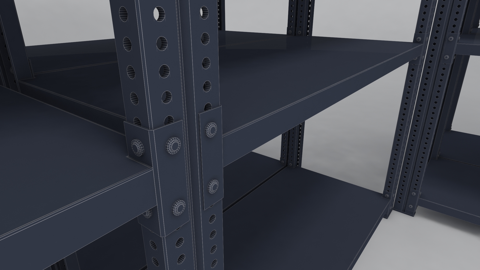 3D shelf factories warehouses stores - TurboSquid 1521268