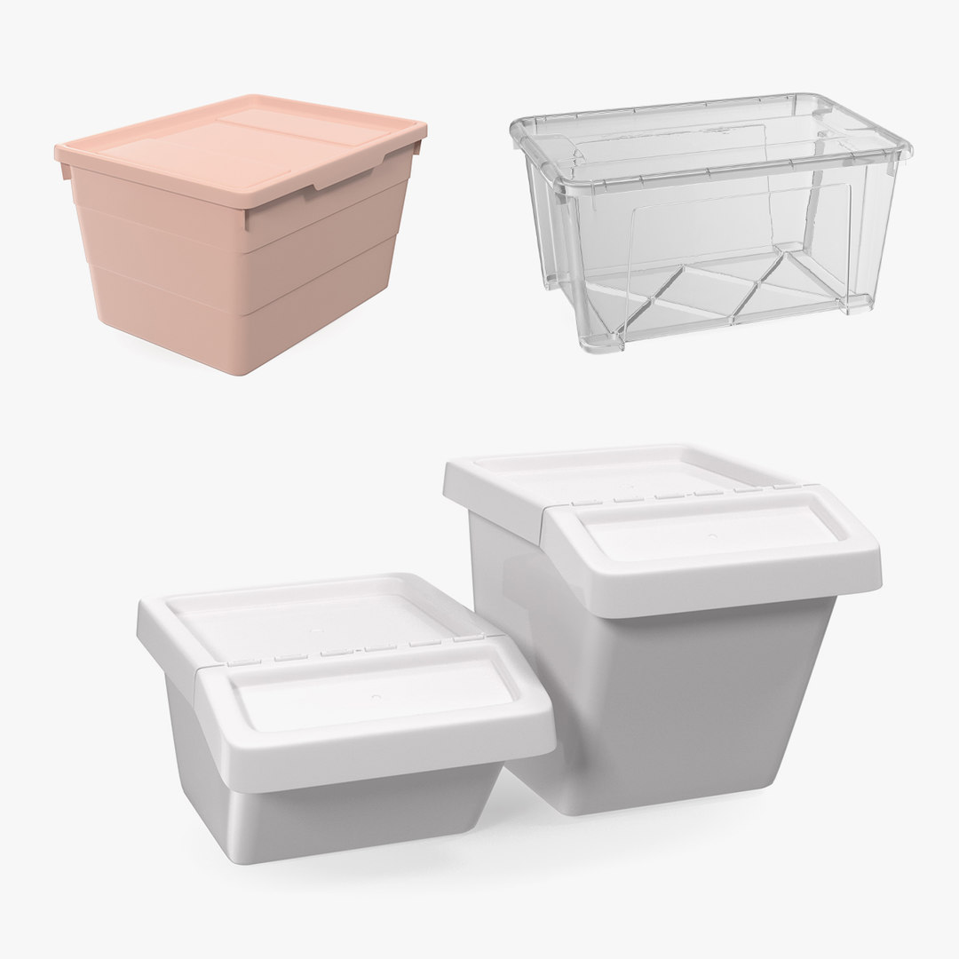 3D model storage containers lid - TurboSquid 1521450