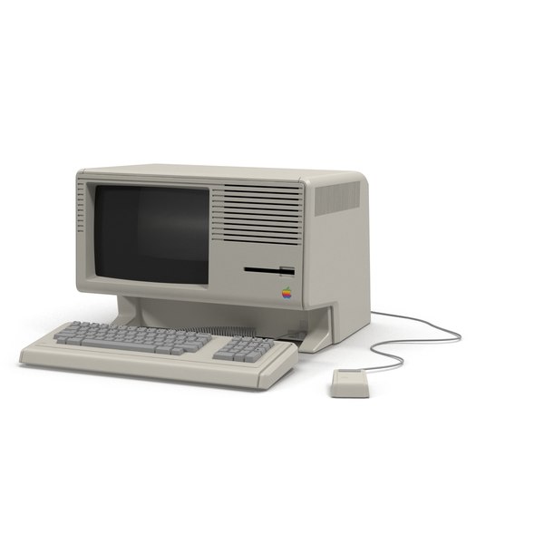 3D retro apple computers 2 model - TurboSquid 1521442