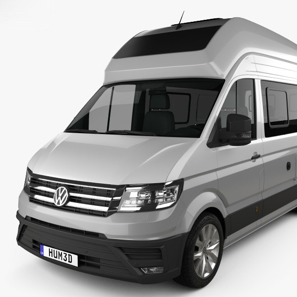 modelo 3d Volkswagen Crafter Grand California 600 2019 - TurboSquid 1521352
