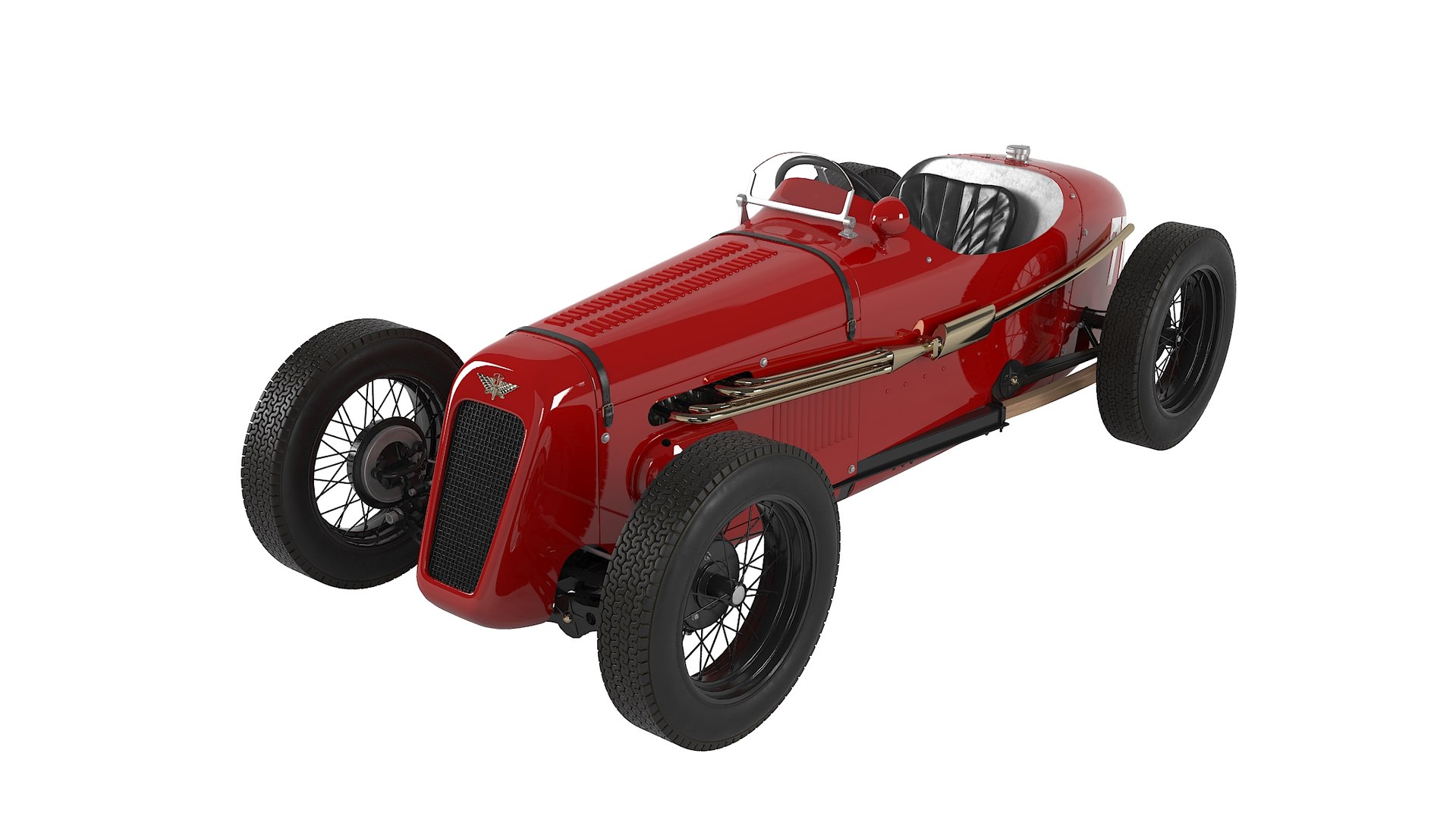3D austin seven special car model - TurboSquid 1521408