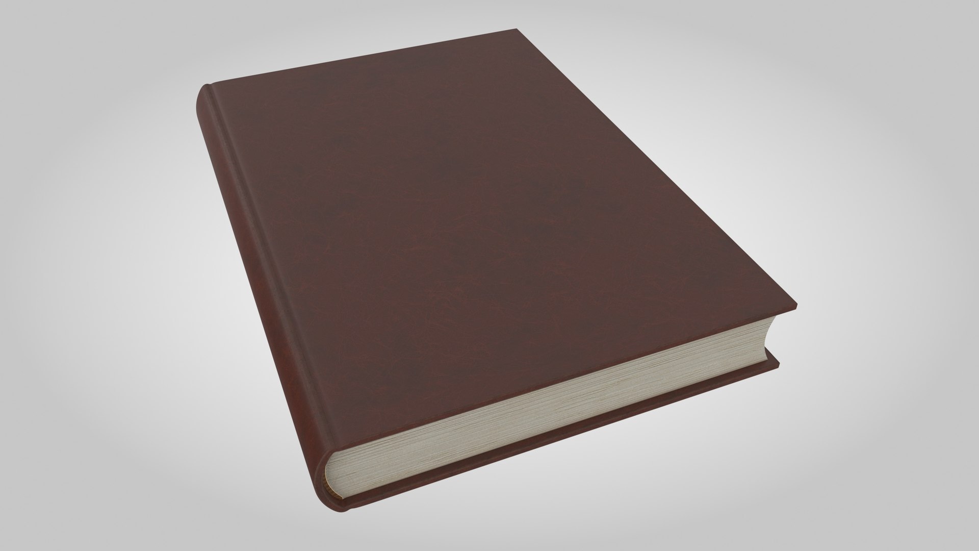Realistic hardcover book cover 3D - TurboSquid 1521495