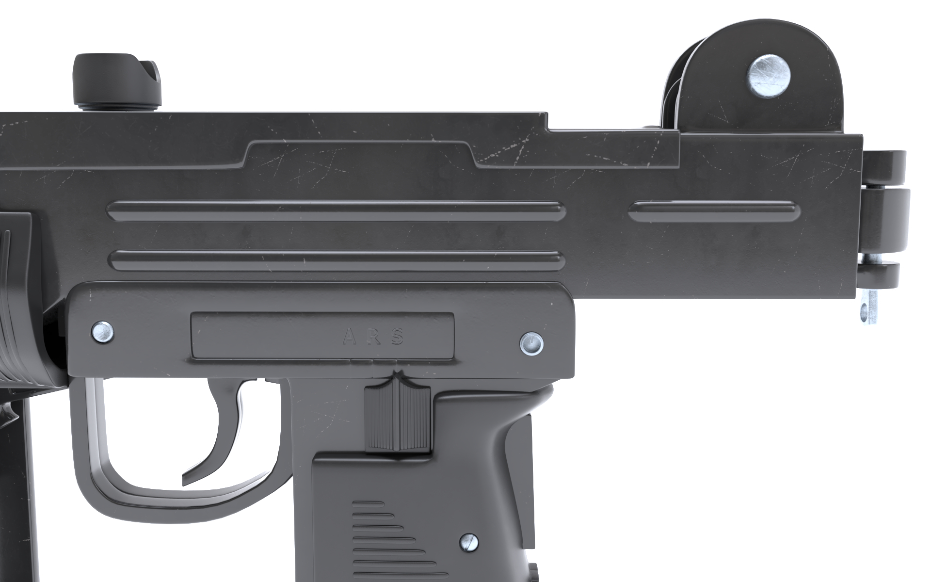 Submachine Gun UZI Modelo 3D - TurboSquid 1521681