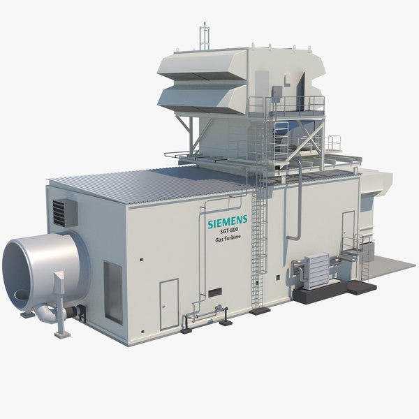 Pakiet klasyczny Siemens SGT-800 Model 3D - TurboSquid 1521705
