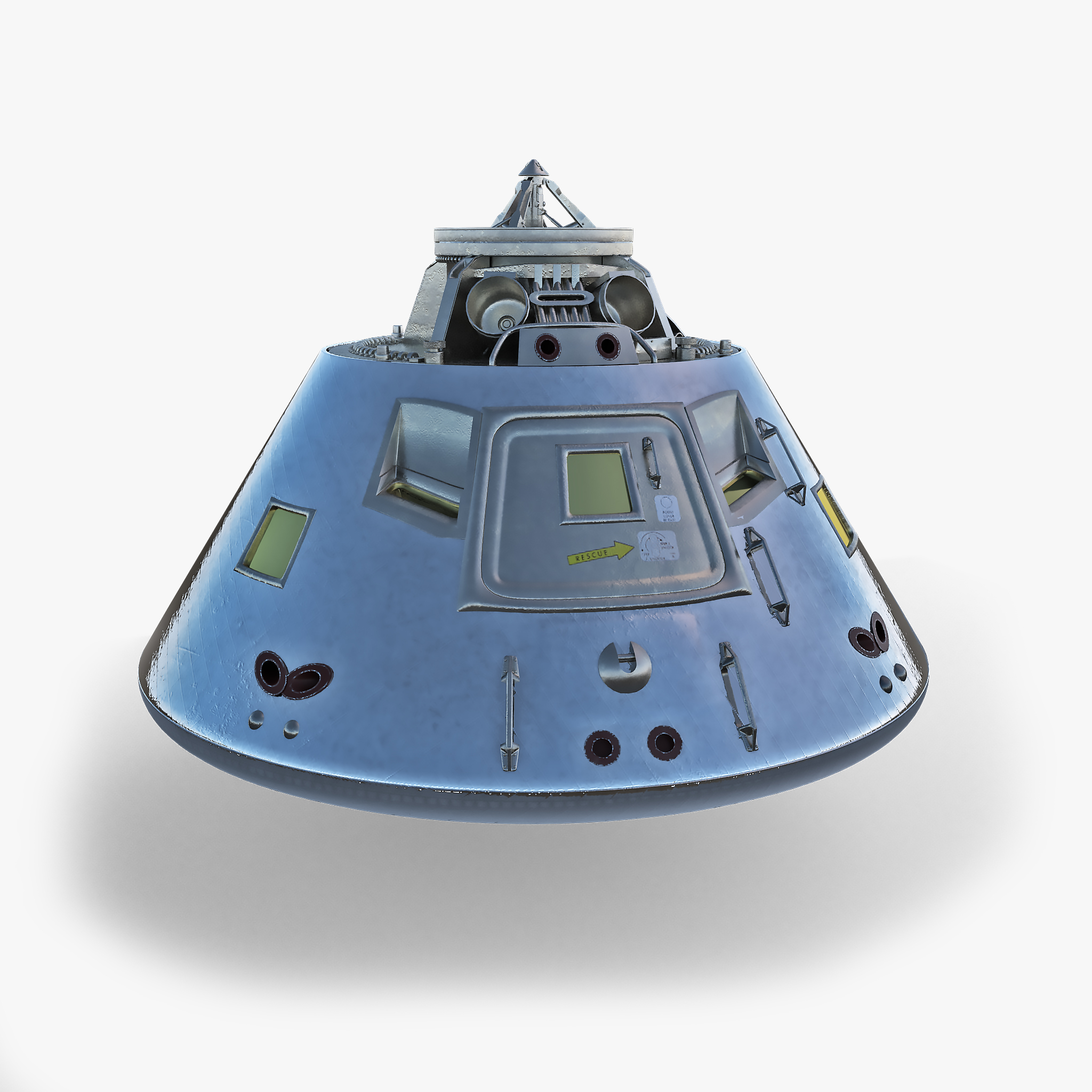 3D model apollo space capsule - TurboSquid 1521808